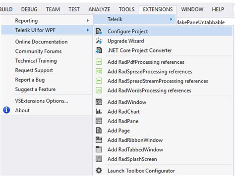 Overview Telerik UI For WPF