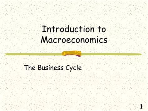 PPT Introduction To Macroeconomics PowerPoint Presentation Free