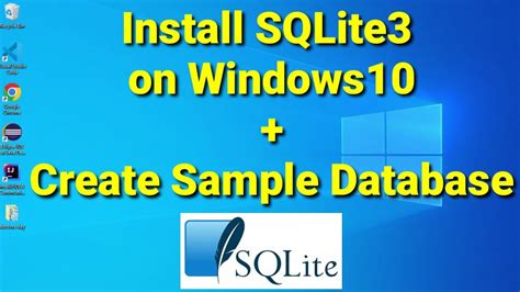 how to install sqlite on windows 10 11 [2022 update] sqlite installation complete guide youtube