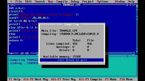 program to check if a triangle is equilateral isosceles or scalene programing in c youtube