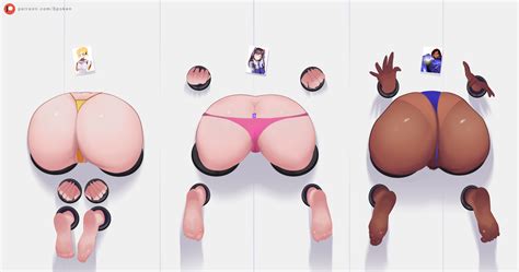 Rule 34 Ass Ass Cleavage Asses Row Barefoot Big Ass Blue Thong Bubble Butt Butt Crack Dva