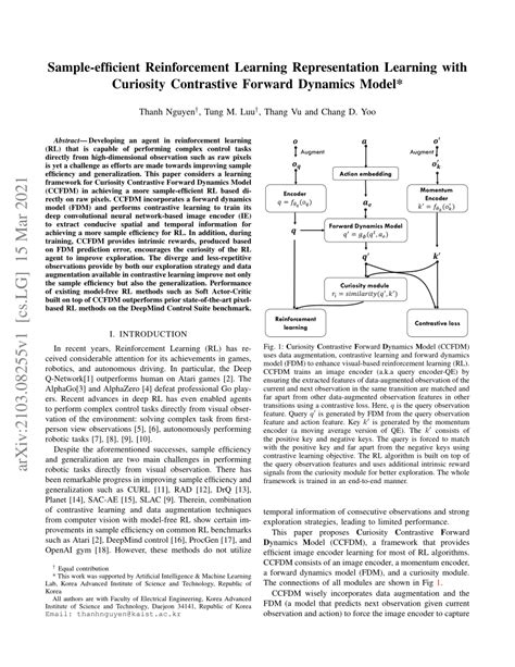 pdf sample efficient reinforcement learning representation learning with curiosity contrastive
