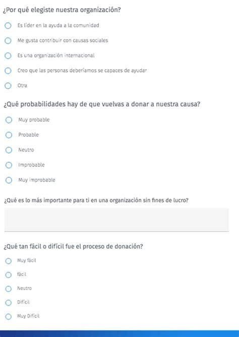 Que Tipos De Preguntas Incluyen Las Encuestas Poners
