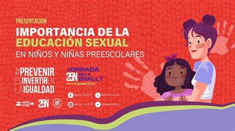 Importancia De La Educación Sexual En Niños Y Niñas Preescolares Youtube