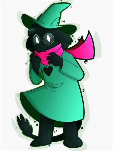 Ralsei Sticker For Sale By Salgot Redbubble