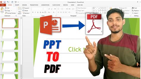 how to ppt to pdf convert powerpoint to pdf convert powerpoint to pdf export kese kiya jata