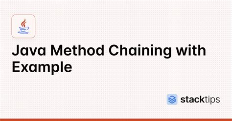 java method chaining with example stacktips hot sex picture
