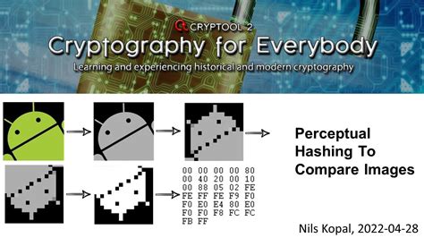 perceptual hashing to compare images explained youtube