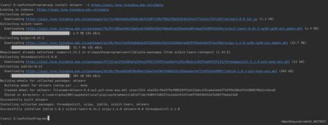 modulenotfounderror no module named ‘sklearn‘ 解决办法 bugmiaowu2021 博客园