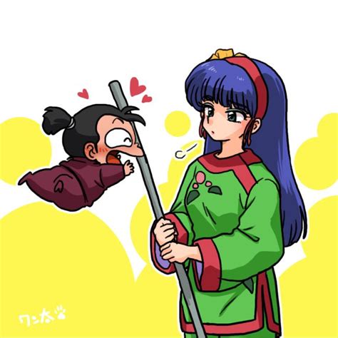 Happosai And Cologne By Wanfutoshi Ranma 1 2 Dibujos Bonitos Dibujos Kawaii