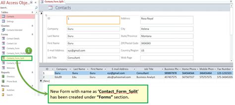 Microsoft Access Tutorial MS Access With Example Easy Notes
