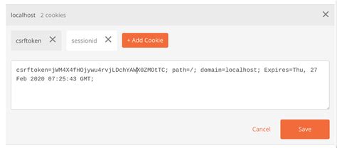 django tips and tricks 12 automatically set csrf token in postman avil page