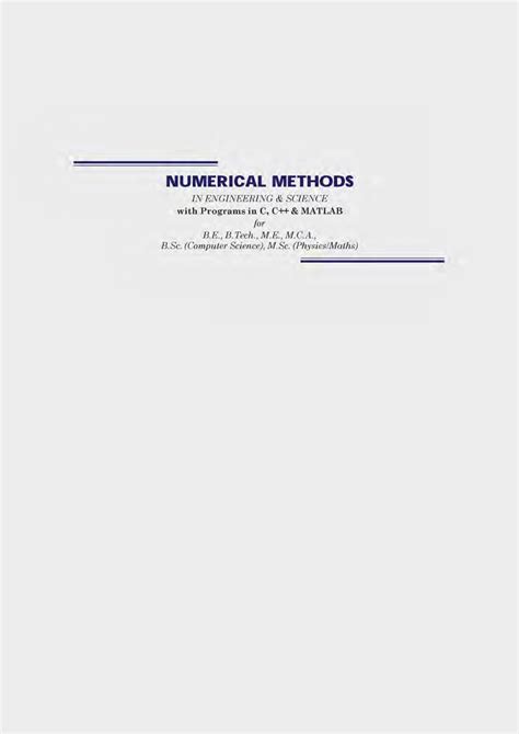download numerical methods in engineering and science with programs in c c and matlab book pdf