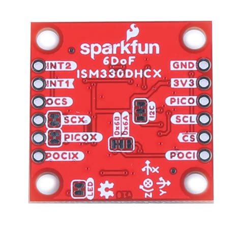 SparkFun 6DoF IMU Breakout ISM330DHCX Qwiic SEN 19764 SparkFun