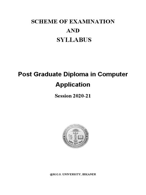 syllabus scheme of examination and pdf computer network scheduling computing