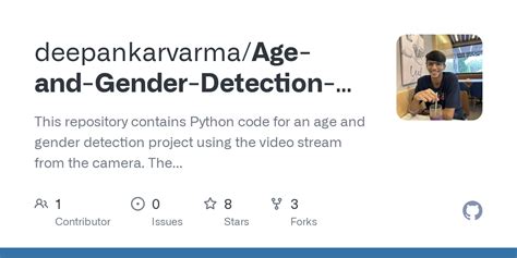 Github Deepankarvarmaage And Gender Detection Opencv Keras Tensorflow This Repository