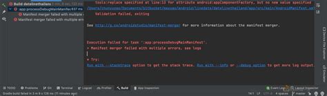 [android] error execution failed for task ‘ processdebugmanifest max的程式語言筆記