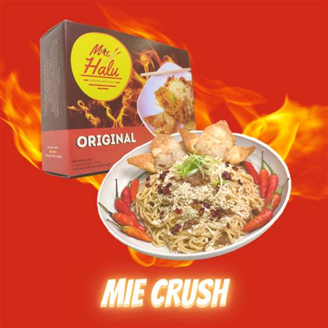 Mie Halu Crush Instan Mie Pedas Mie Gacoan Mie Iblis Mie Pangsit Mie Ayam Mie Viral