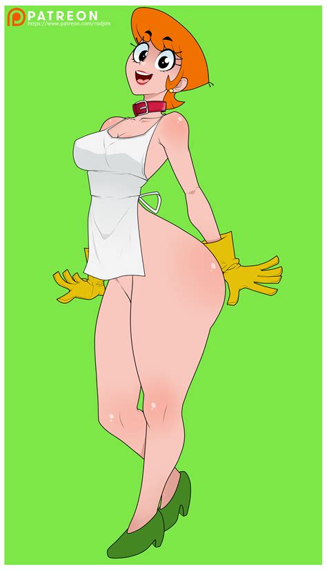 Rule 34 1girls Apron Ass Big Breasts Cartoon Network Collar Dexters Laboratory Dexters Mom