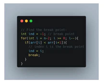 Next Permutation Find Next Lexicographically Greater Permutation