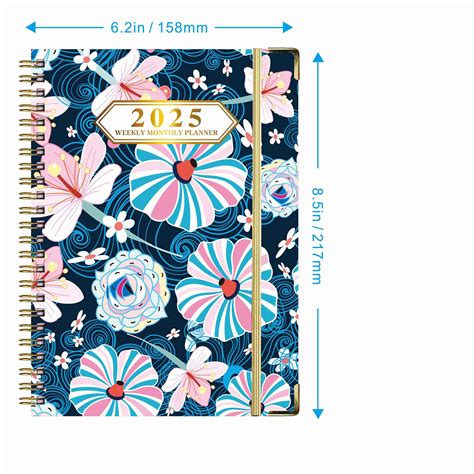 Konghyp 2024 2025 English Notebook A5 Coil Diary With 365 Day Work Schedule Plan Perfect For
