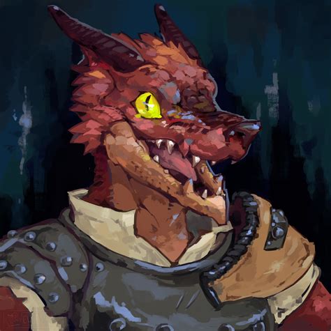Portrait Of Cnaon My Kobold Bard By Eljado Rkoboldlegion