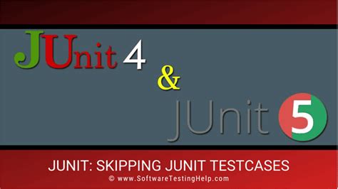 junit ignore test cases junit 4 ignore vs junit 5 disabled