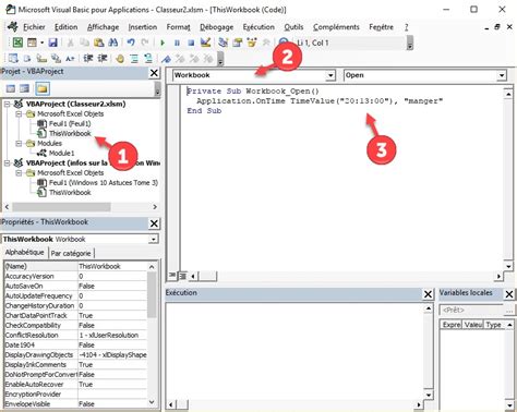 VBA Excel Exécuter une procédure à une certaine heure Médiaforma