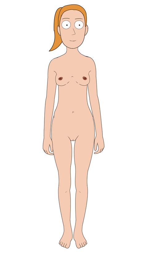 Rule 34 Breasts Elpizzax Female Only Full Body Nude Pussy Rick And Morty Shaved Pussy Standing