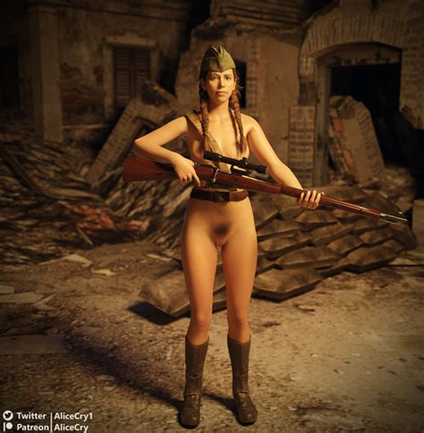 Rule 34 3d Alicecry Belt Boots Boots Only Braided Hair Brown Pubic Hair Call Of Duty Call Of