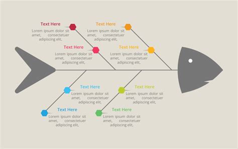 Fishbone Infographic Vector Design 384886 TemplateMonster