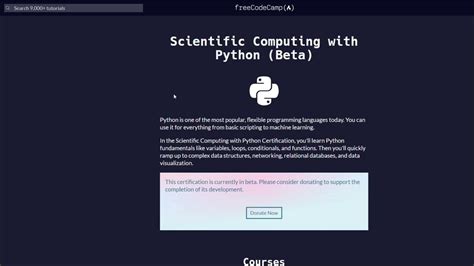 learn string manipulation scientific computing with python freecodecamp cert steps 1 10