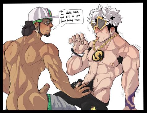 Rule 34 Erection Under Clothes Guzma Pokemon Happy Trail Kukui Pokemon Male Only Pierced