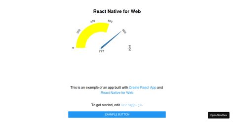 React Native Forked Codesandbox