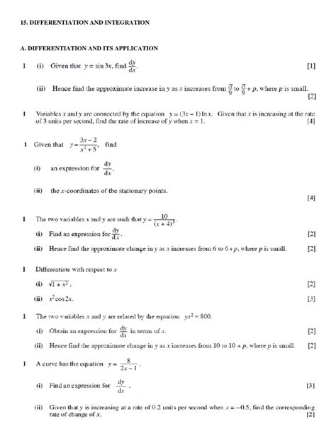 15 differentiation and integration 1 pdf derivative operator theory