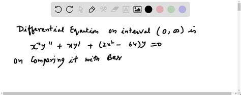solved determine the singular points of the given differential equation classify each singular