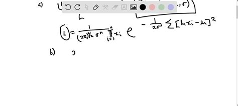 solved consider the lognormal distribution with the density function given in section 6 9