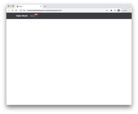 how to create a navbar with a notification counter using bootstrap 4