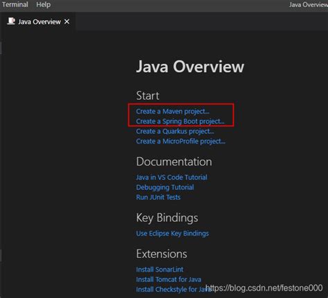 vscode 创建java maven springboot项目，学习java maven java项目教程 vscode csdn博客