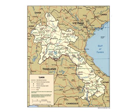 Maps Of Laos Collection Of Maps Of Laos Asia Mapsland Maps Of