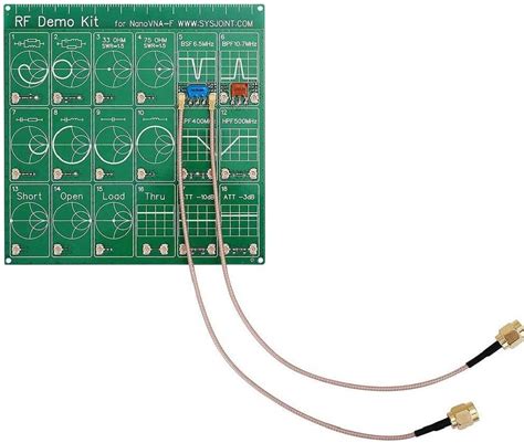 Rf Demo Kit Nanovna Rf Tester Board Filter Attenuator For Nanovna F