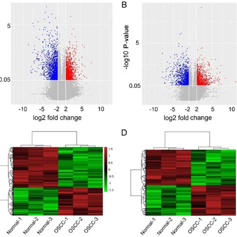 Volcano Plot And Hierarchical Clustering Analysis Of Differentially