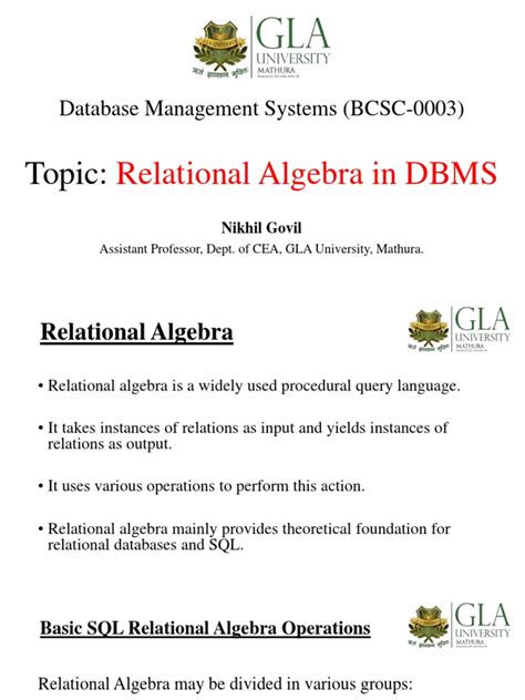 relational algebra pdf relational model mathematics