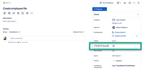 how to get the jira time in status report for all