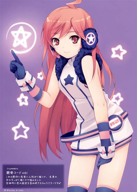 SF A2 Miki VOCALOID Mobile Wallpaper By Coffee Kizoku 683086