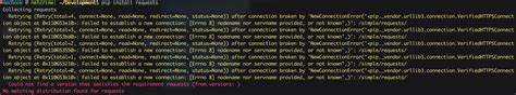 could not find a version that satisfies the requirement pip installing pip behind proxy in