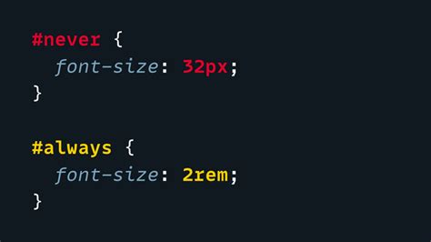 javascript 为什么你永远不应该在css中使用px来设置字体大小 终身学习者 segmentfault 思否