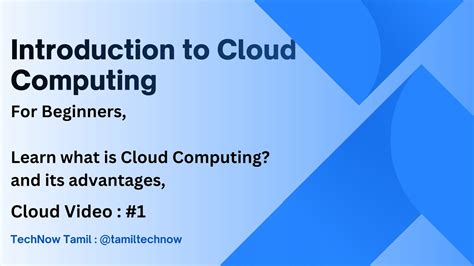 Introduction To Cloud Computing What Is Cloud Computing For