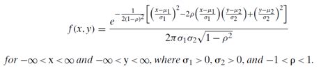 [math] how does one solve a bivariate normal density function math solves everything