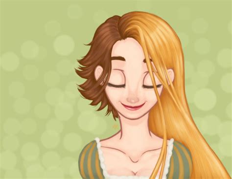 Haircut Rapunzel Of Disneys Tangled Fan Art 36750834 Fanpop